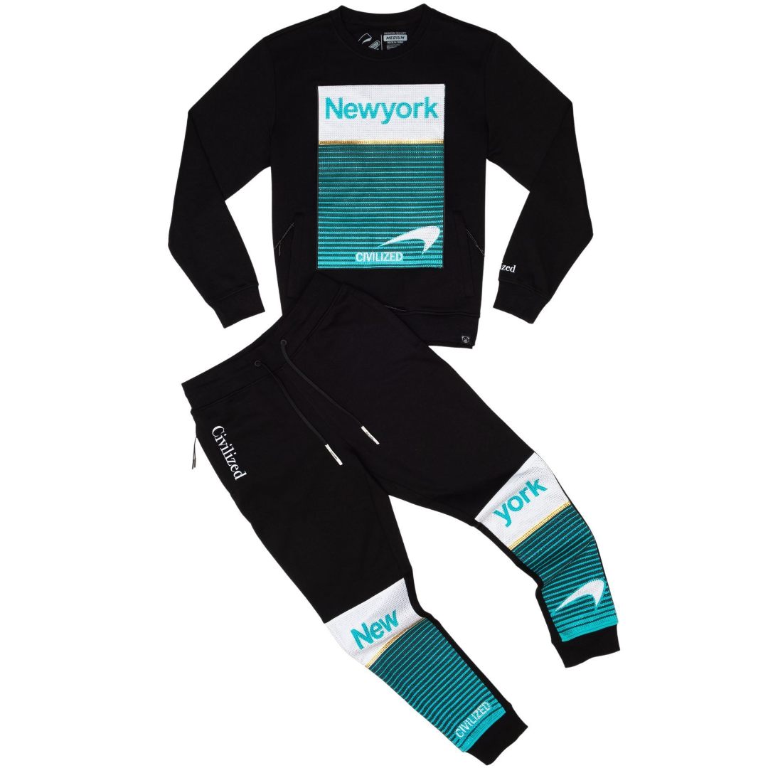 Civilized Clothing | Crewneck & Jogger | Memphis Urban Wear