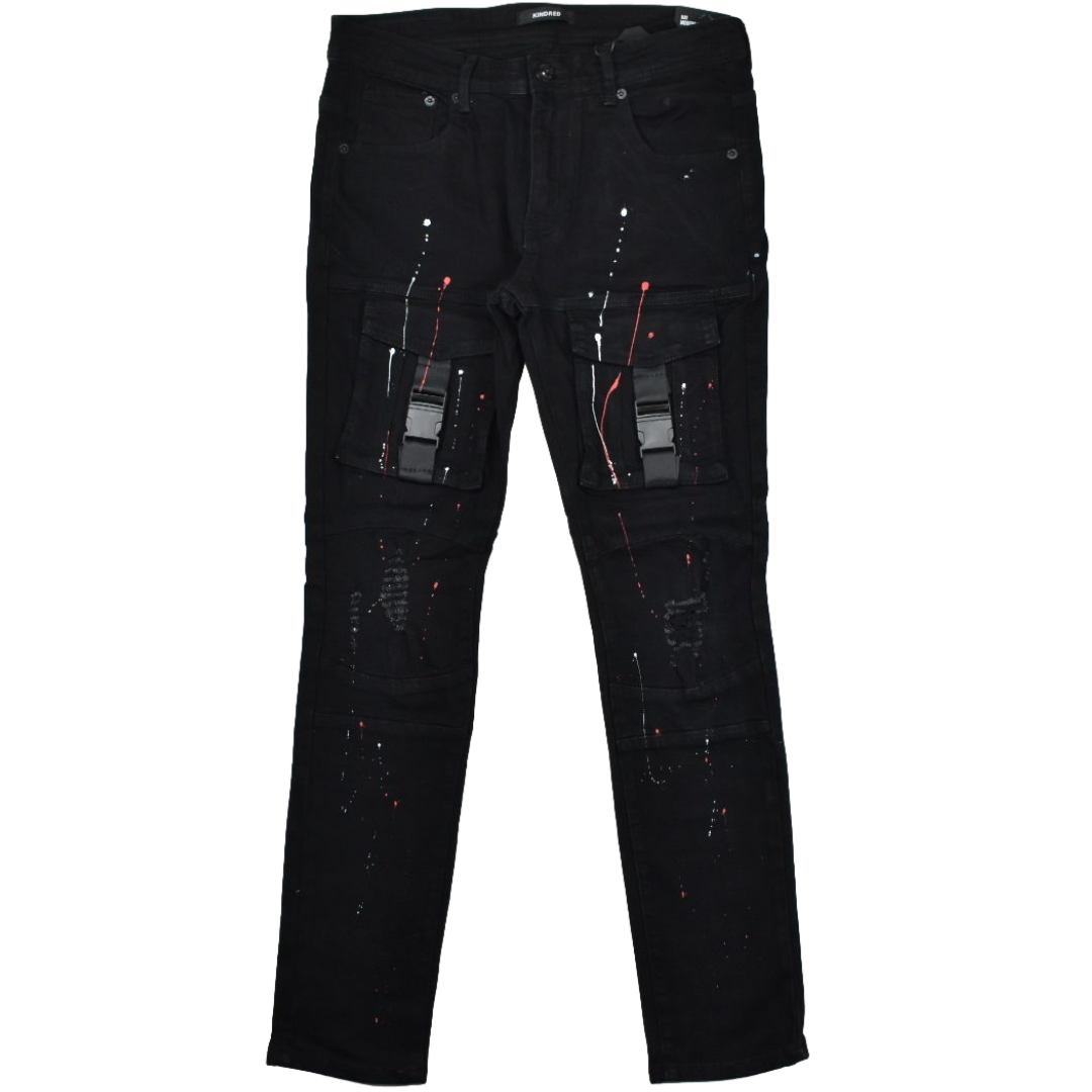 Kindred | Side Flap Pocket Skinny Fit Jeans | Memphis Urban Wear