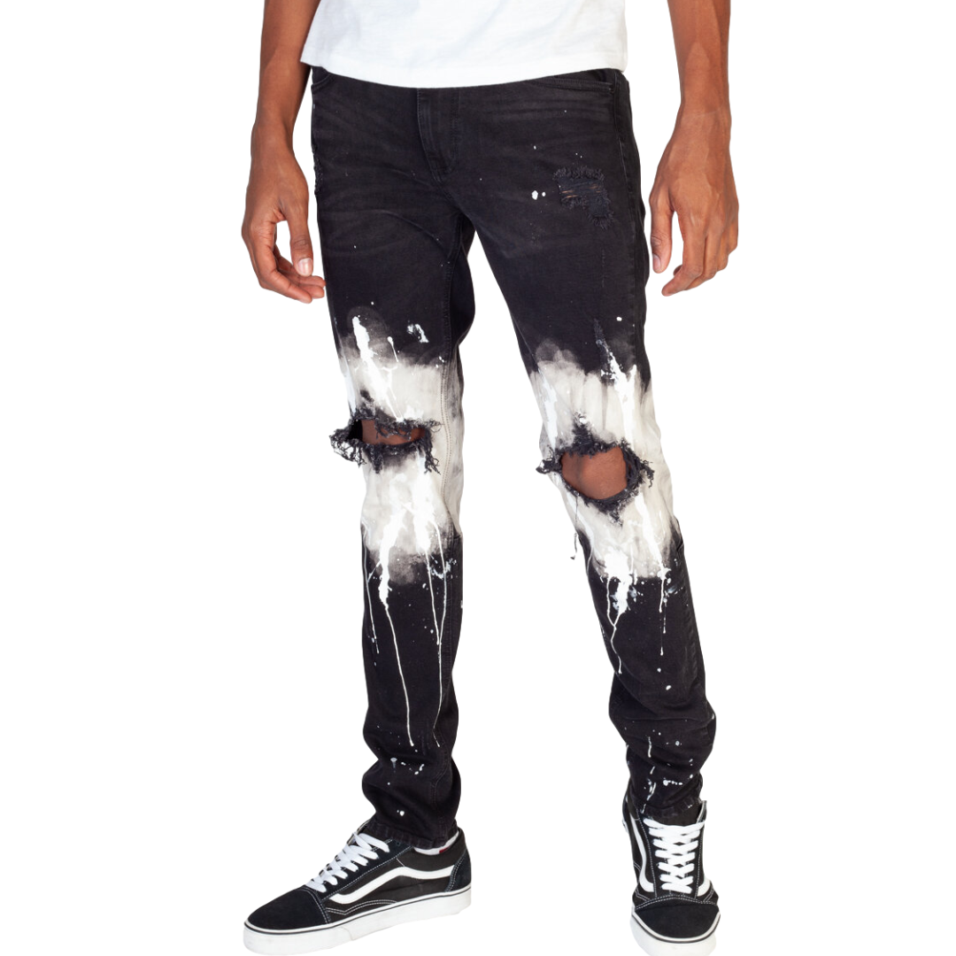 Kdnk Men's Skinny Jeans Ripped | Memphis Urban Wear