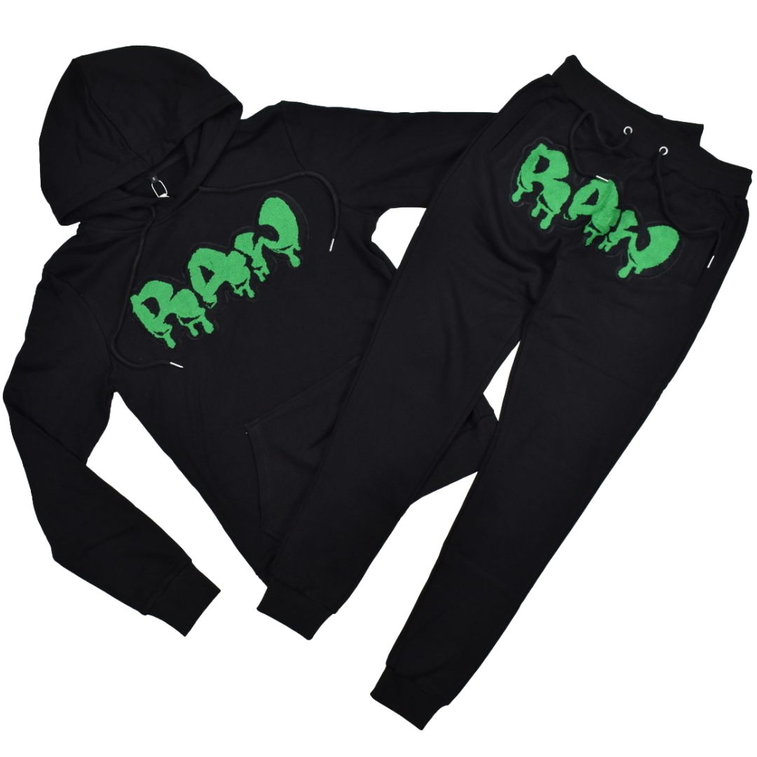 Rawyalty Set | Raw Drip Green | Memphis Urban Wear